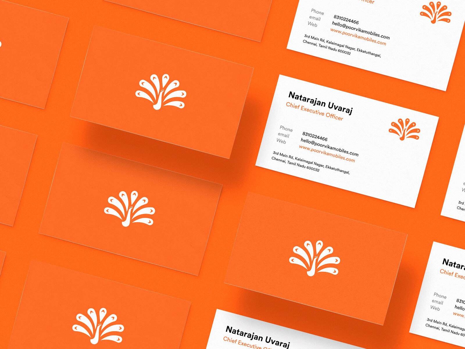Poorvika Brand Identity by Rahul Rao on Dribbble