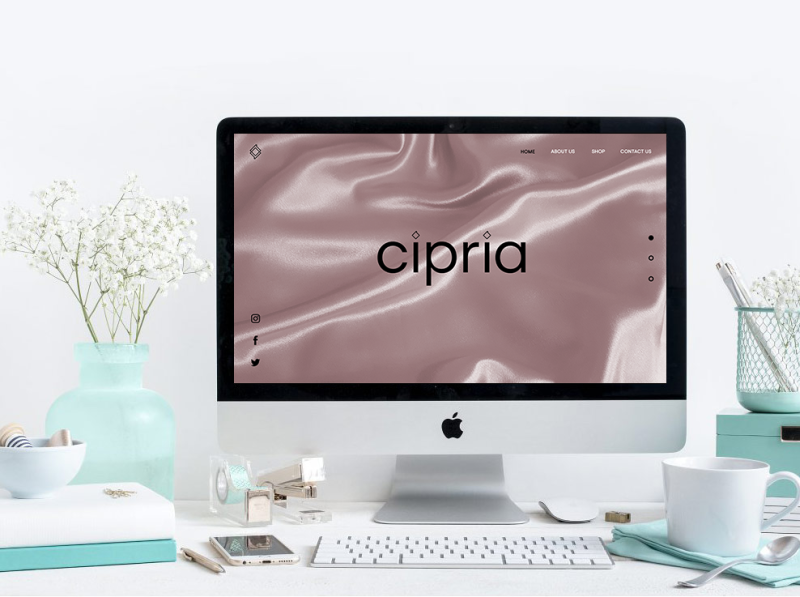 CIPRIA / Website Homepage by SquareHaus on Dribbble