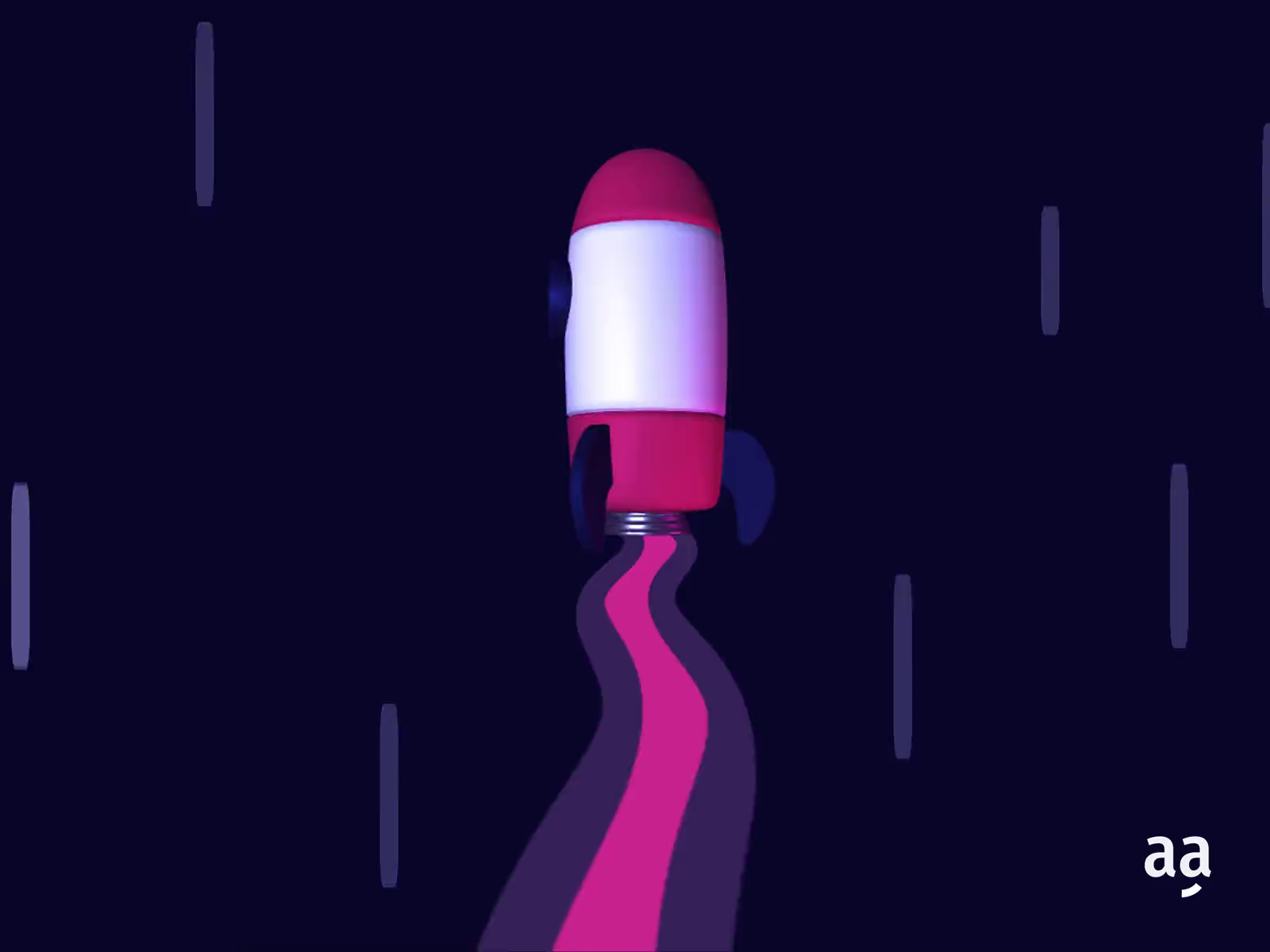 Cartoon 3d Model Flying Rocket Animation By Ayhanaltinok On Dribbble