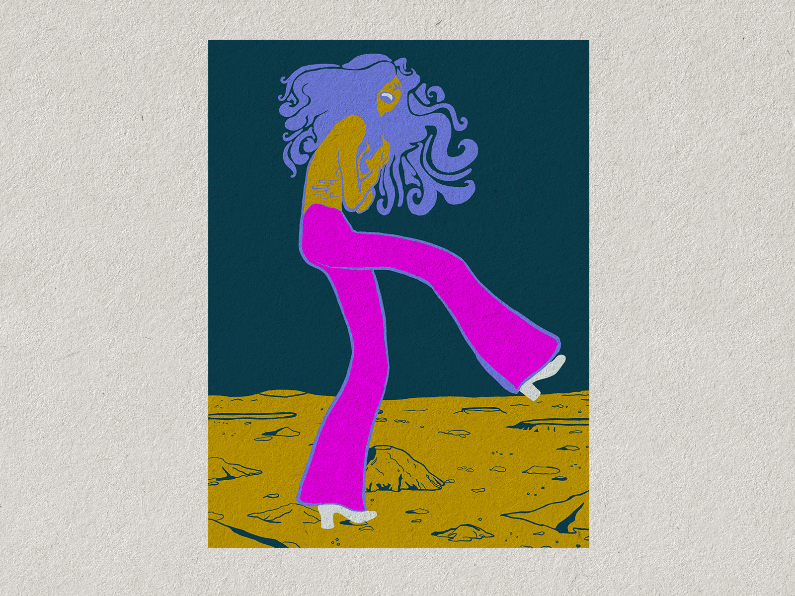 On My Own Planet by Rachel Catalano on Dribbble