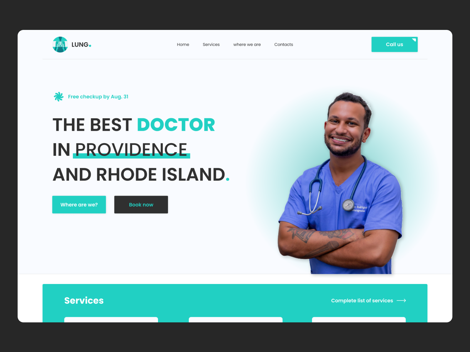 Doctor Design by Salvatore Ndocaj on Dribbble