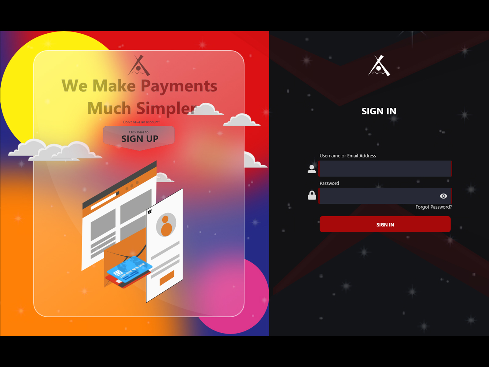 Glassmorphism Login Concept - Web and Mobile Landscape by Olumide ...