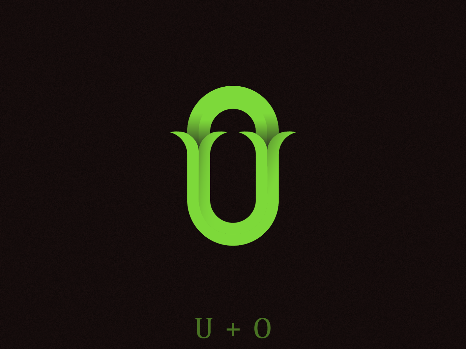 UO Monogram by Boubkeur Brahim on Dribbble