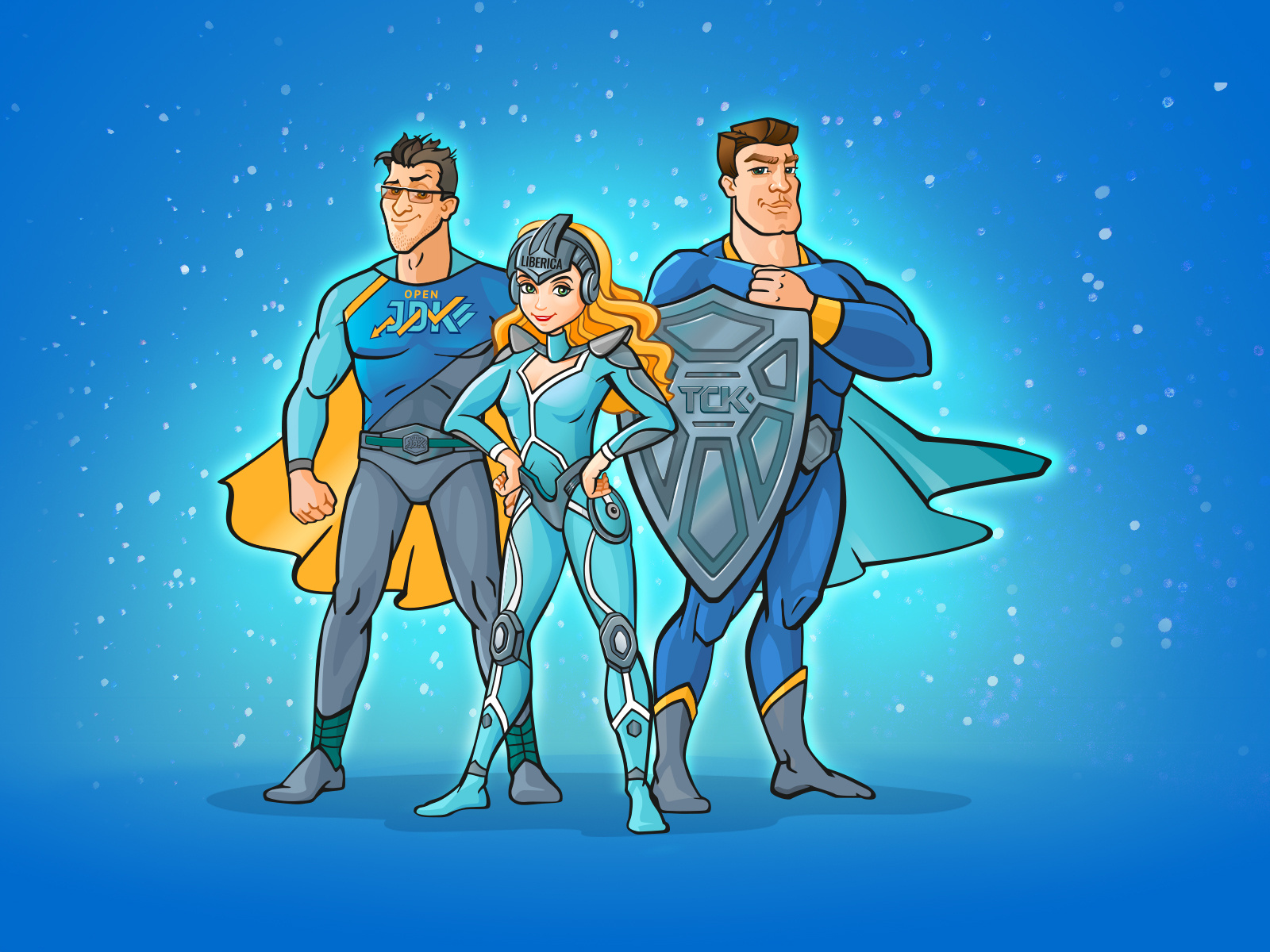 Brand Heroes for Software Developer by Maria Korallova on Dribbble