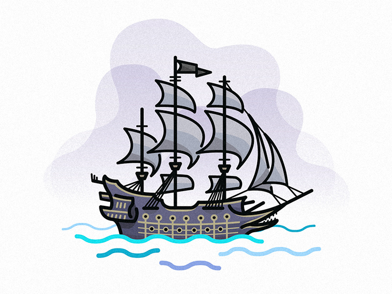 The Flying Dutchman by Zalman Wainhaus on Dribbble