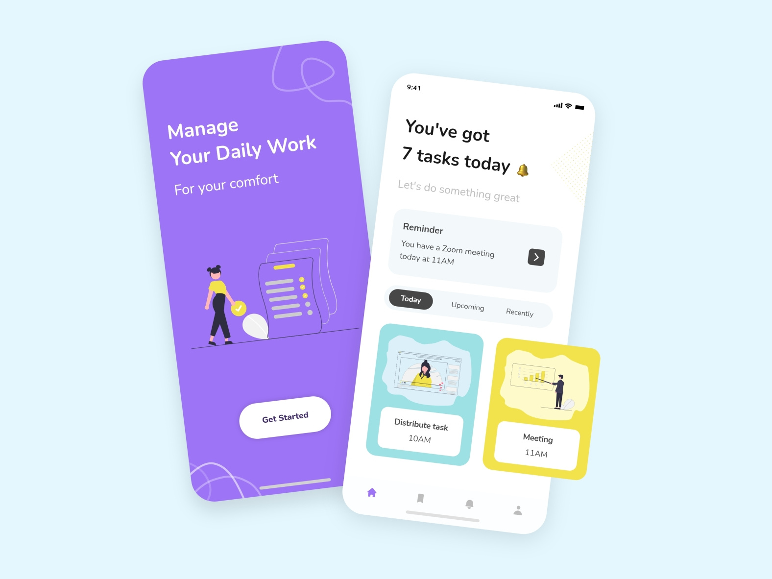 Task App | Concept Design by Manav Ladha on Dribbble