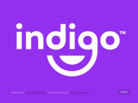 Indigo - logo reveal by Eddie Lobanovskiy | Dribbble | Dribbble