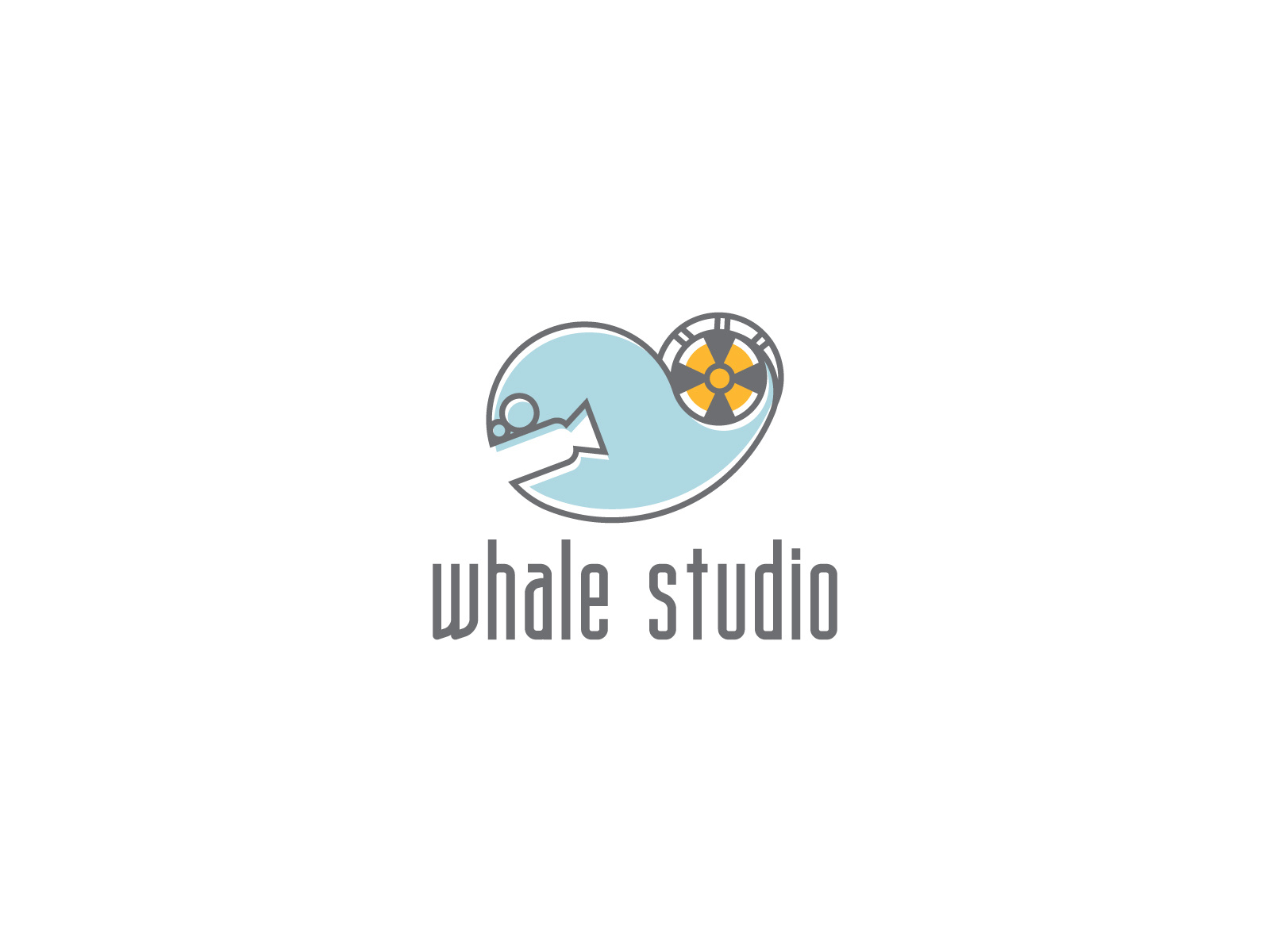 Whale studio logo by Al JIhad on Dribbble