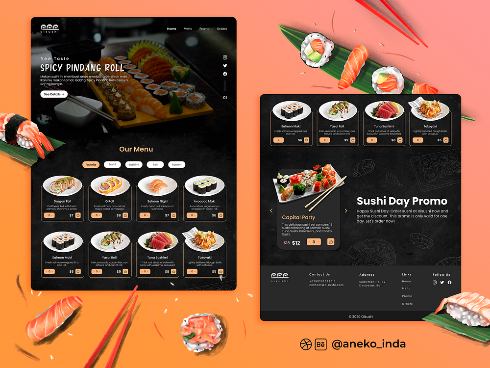 UI Design | Japan Trip Website by Aneko Inda on Dribbble