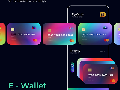E wallet | UI Design by Indriyani Puspita on Dribbble