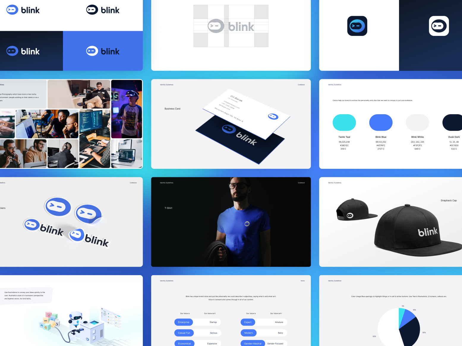 Blink Brand Book by Brightscout on Dribbble