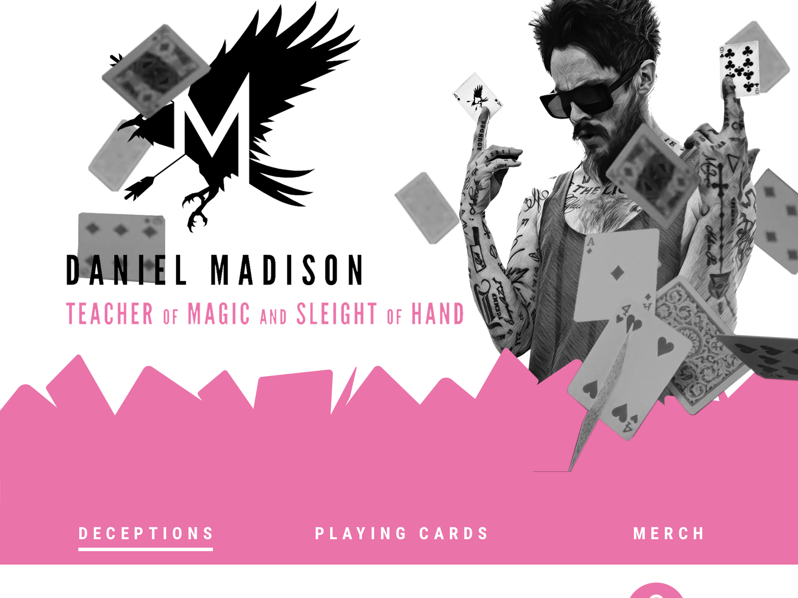 Daniel Madison Redesigned Website by Alejandro Gallardo | Dribbble