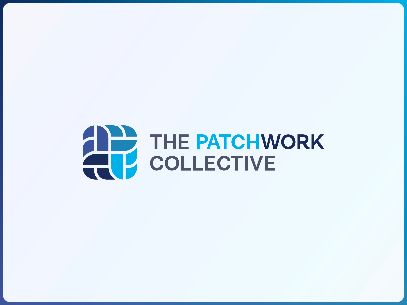 The Patchwork Collective - Logo by Stefan Marshall on Dribbble