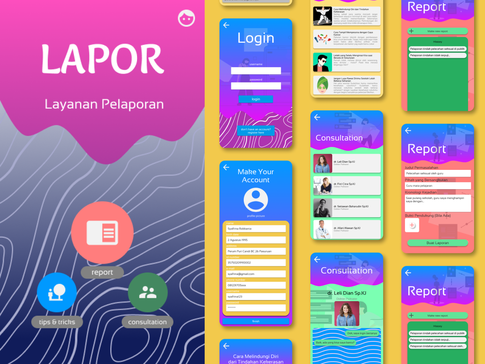 Reports app