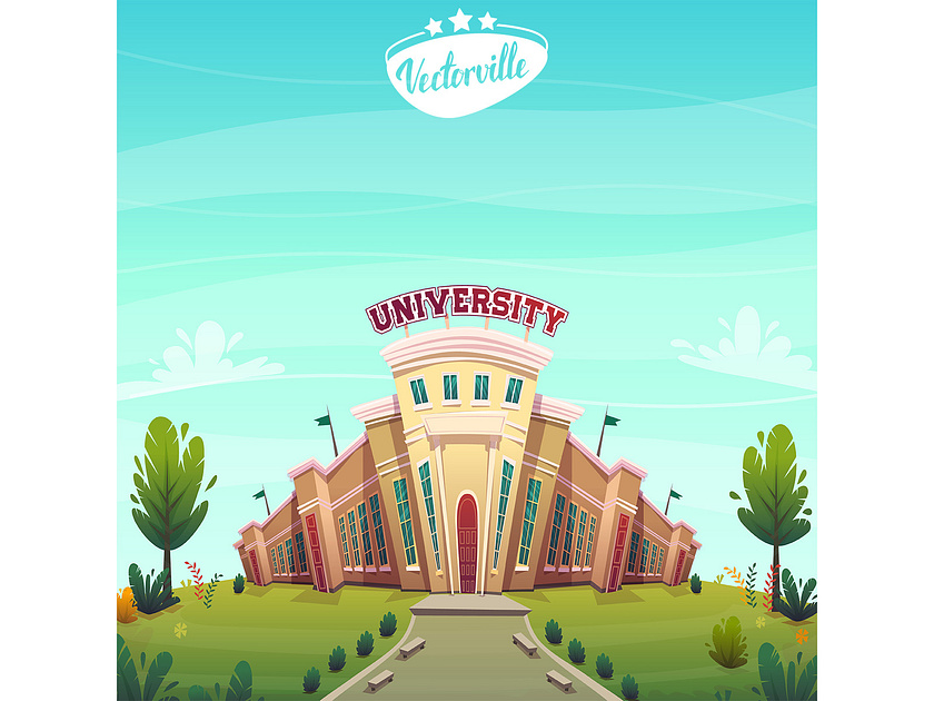 Browse thousands of University images for design inspiration | Dribbble
