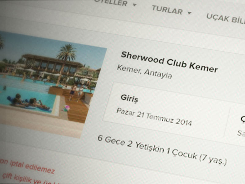 Reservation tool by Hasan Yalcin on Dribbble