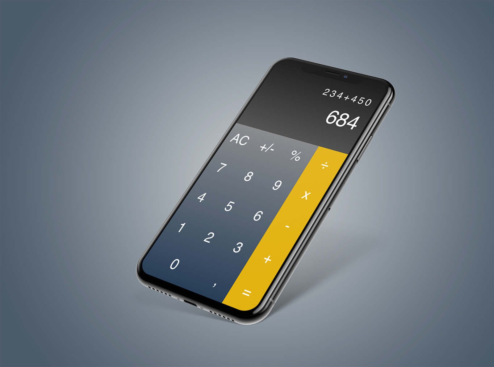 Calculator design by Alessio Romito on Dribbble