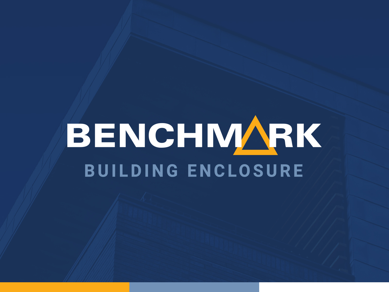 Benchmark Logo by Joel Davis for Cross & Crown on Dribbble