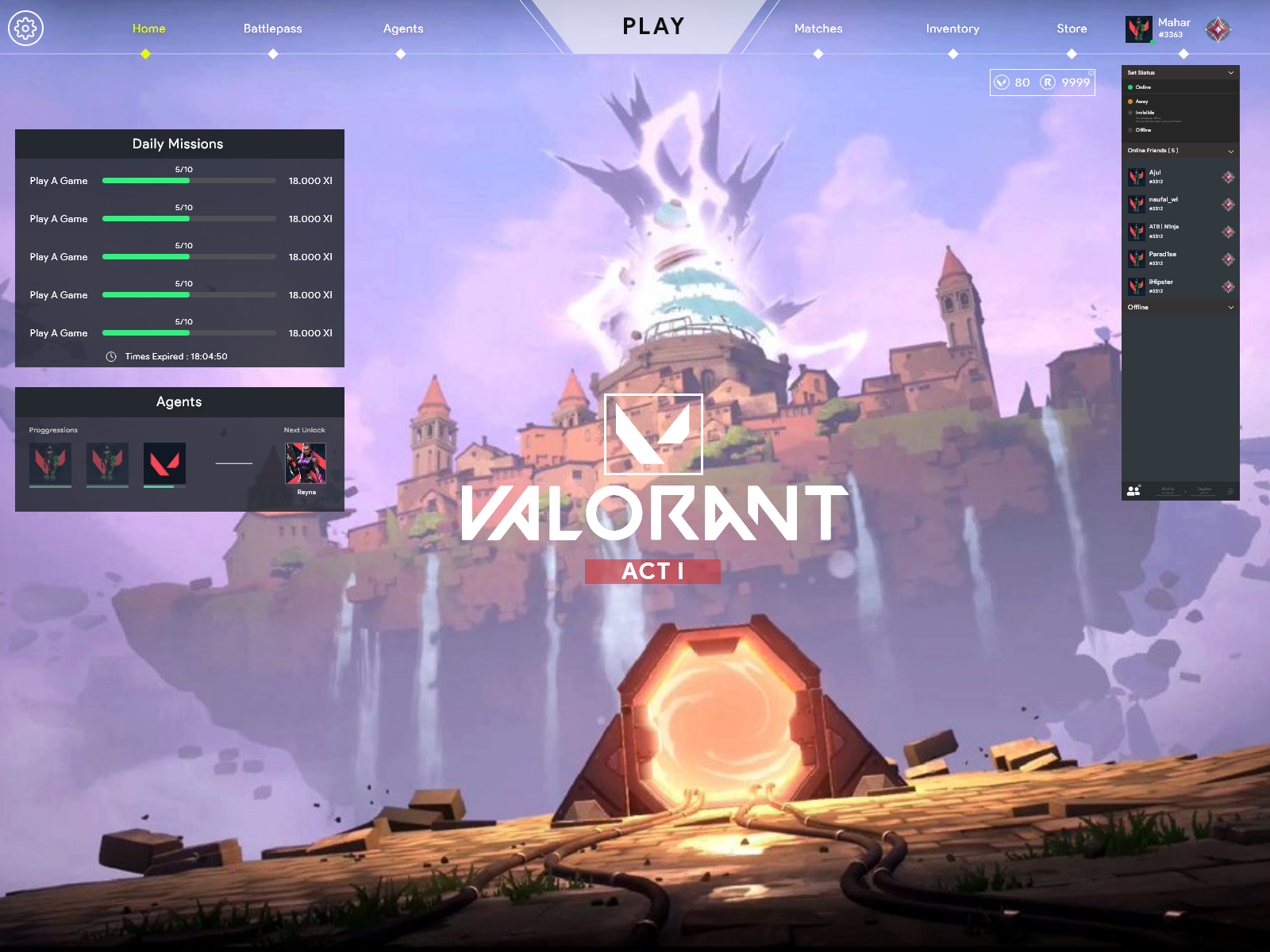 Valorant Redesign by Mahardhika Hendri Putra on Dribbble