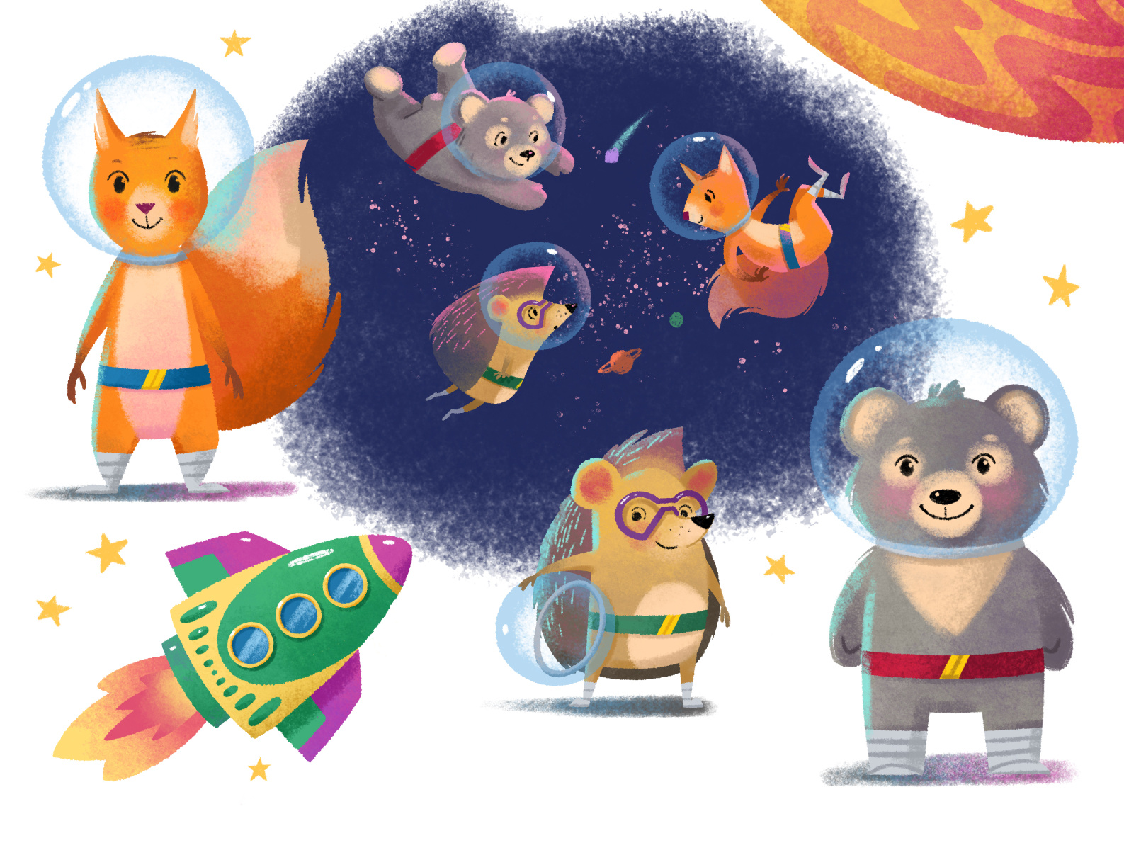 Character design by Kateryna Pidlisna on Dribbble