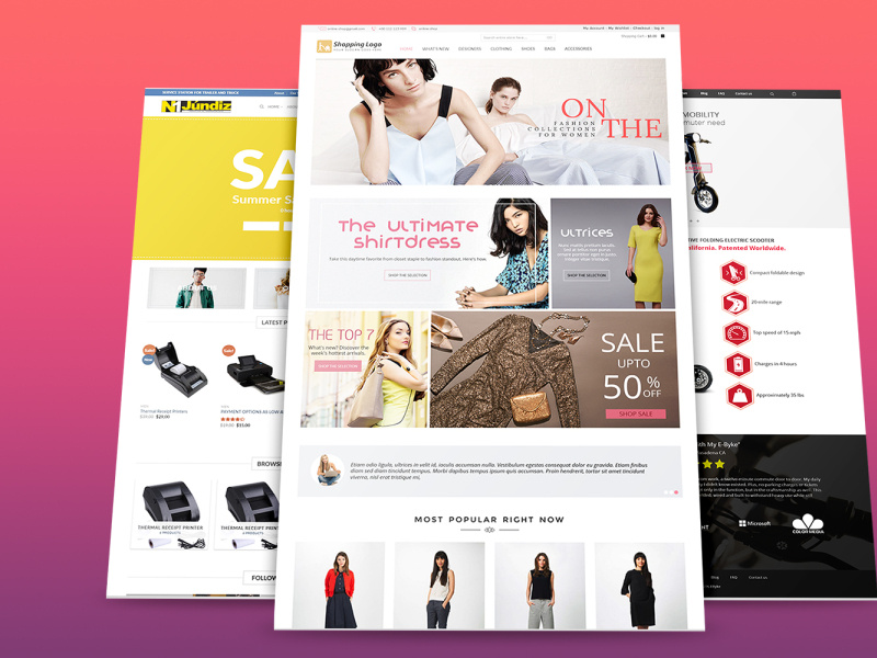 eCommerce Website Design by Adnan Farooq on Dribbble