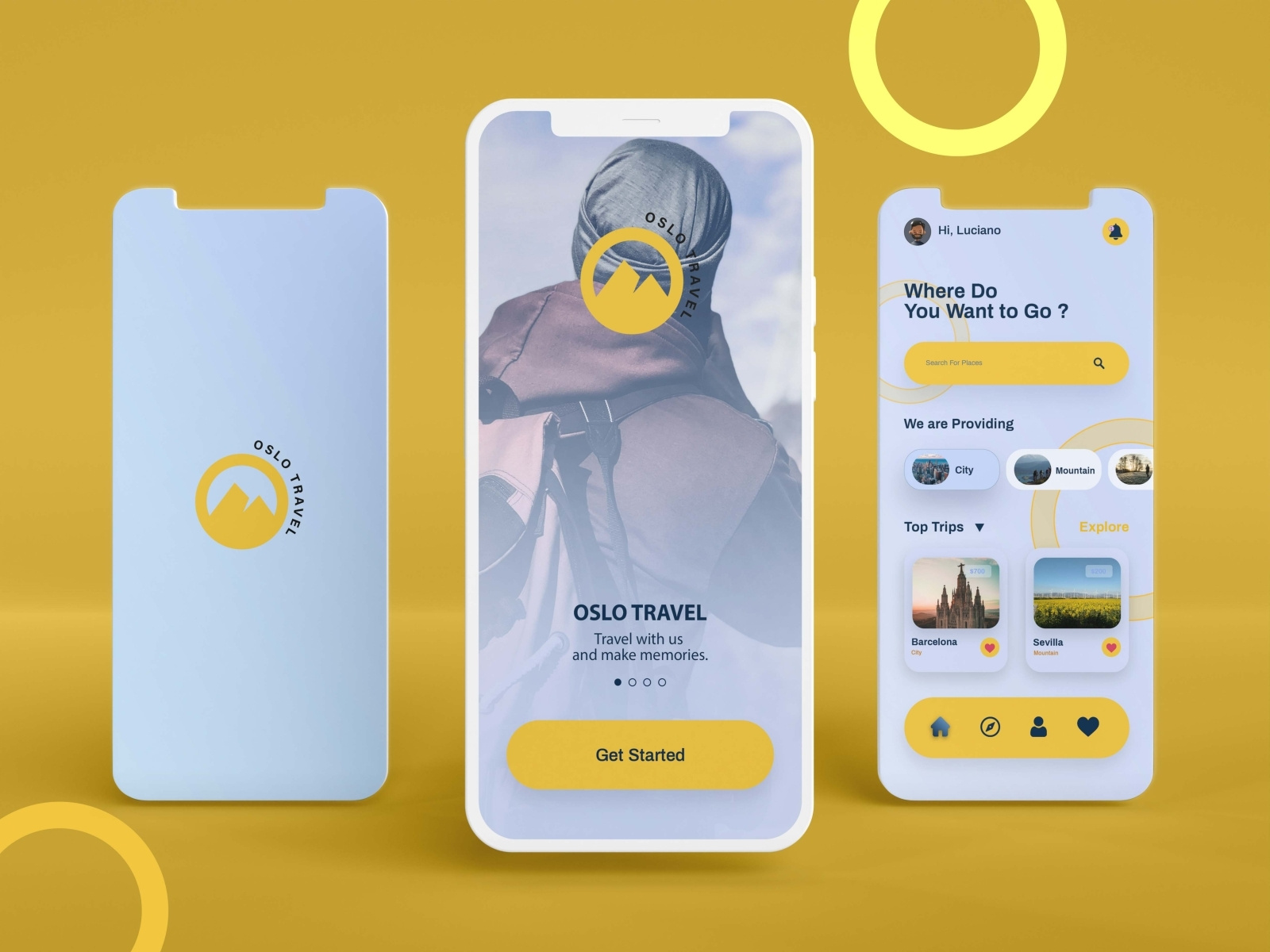 UI Design of Travel & Tourism brand by Subhamay Chakraborty on Dribbble