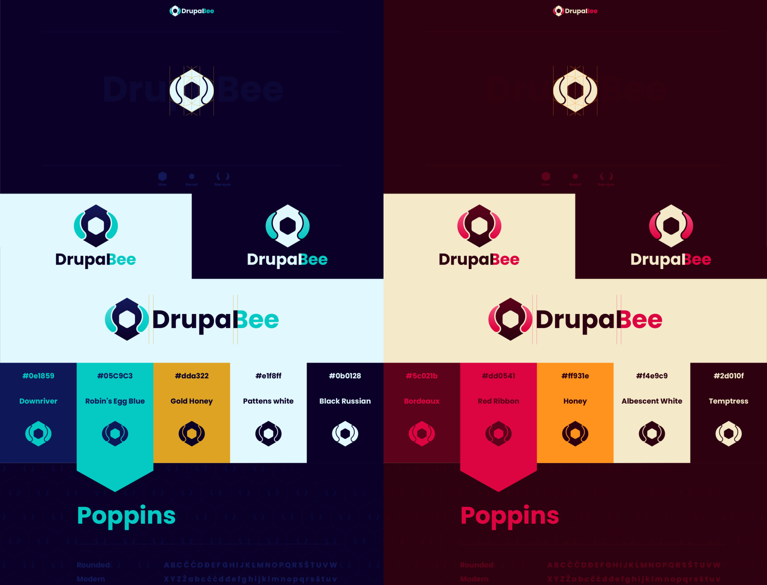 Drupalbee : A linux distribution for drupal dev (Logo) by Valentin ...