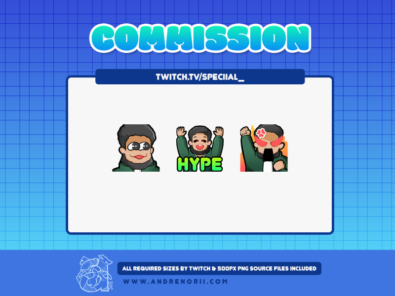 Twitch Emote Chibi Boy by Andre Nori • Twitch Emote Artist on Dribbble