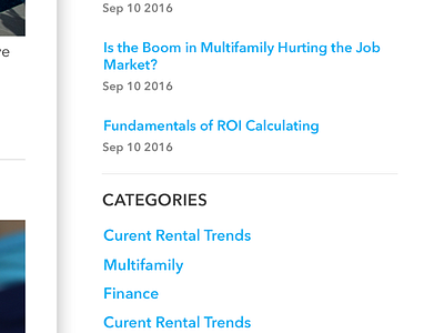 Mobile Blog Interface by Alec Douglas for Reform Collective | Design ...