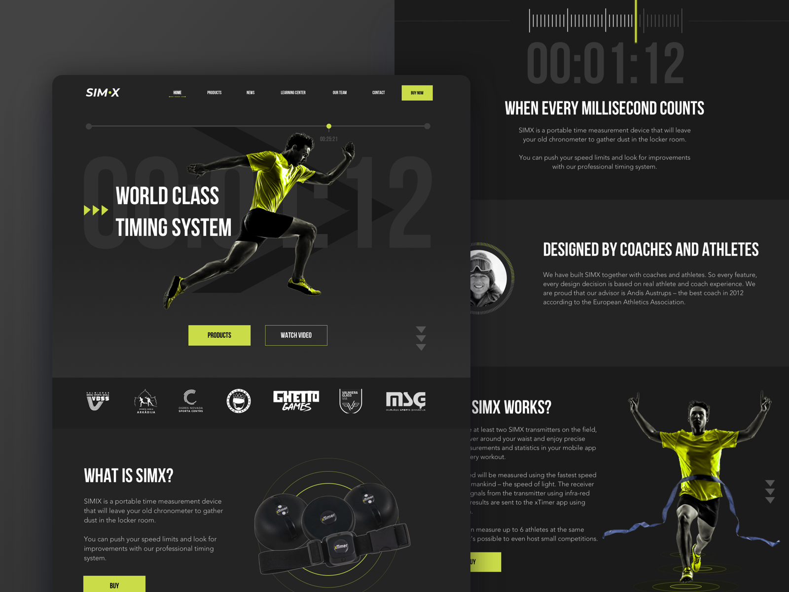 SimX by Andrei Bundzs on Dribbble