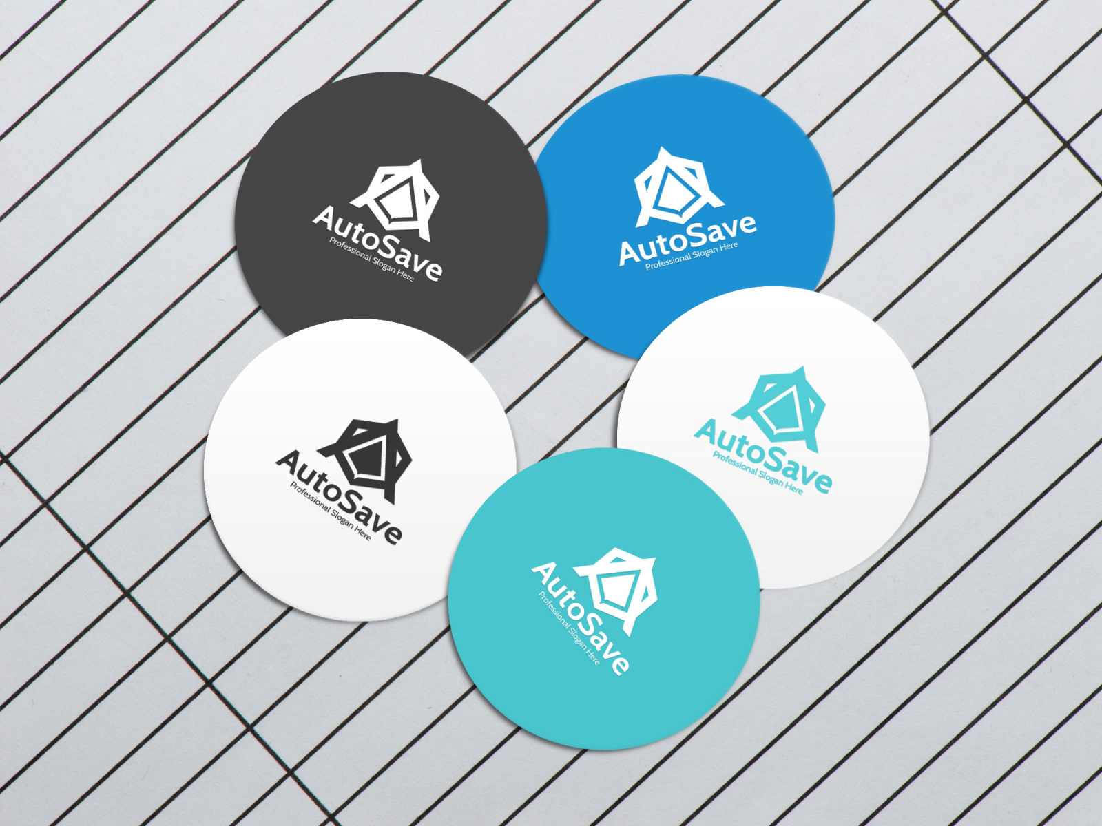 AutoSave Logo Design by Aroy Project on Dribbble