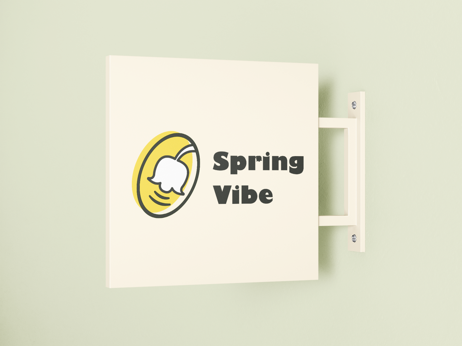 Spring Vibe LOGO design by Muki Pan on Dribbble