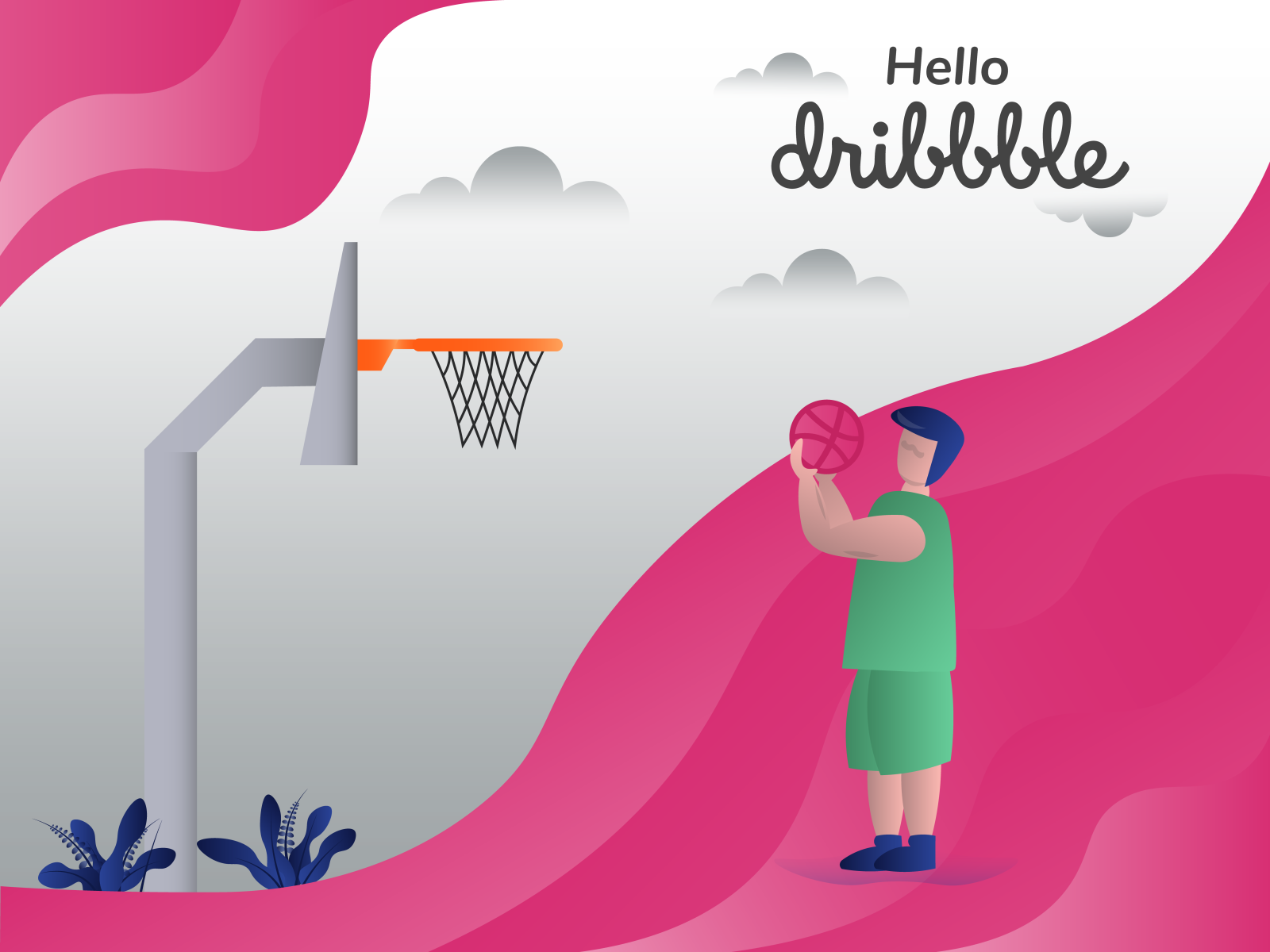 First Shot by Muhammad Sakta Akbari on Dribbble
