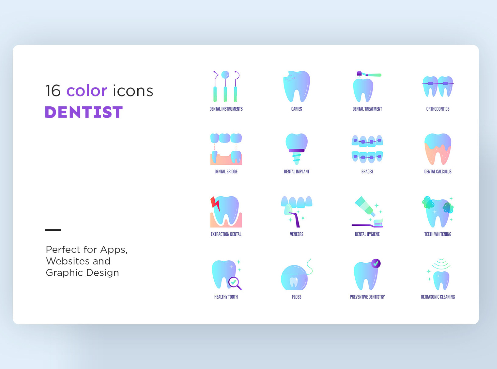 Dentist | 16 Icons Set Hand Drawn by Marina Silence on Dribbble