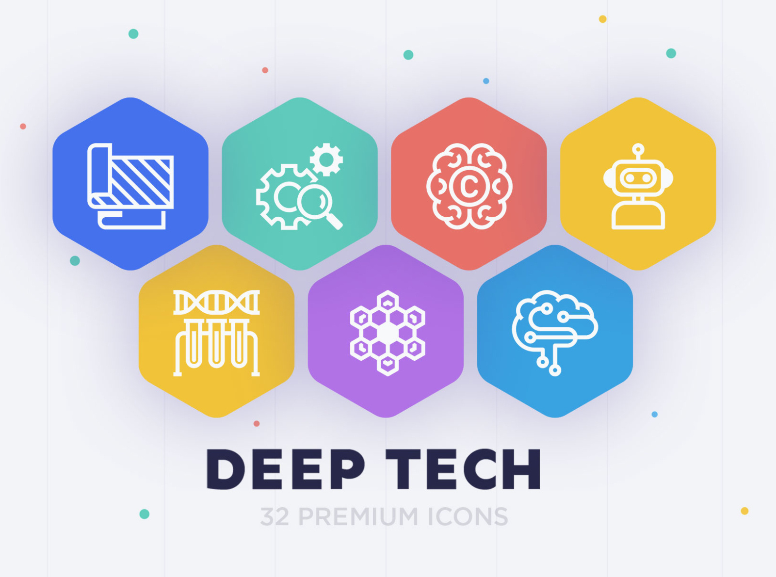 Deep Tech - 32 Premium icons by Marina Silence on Dribbble