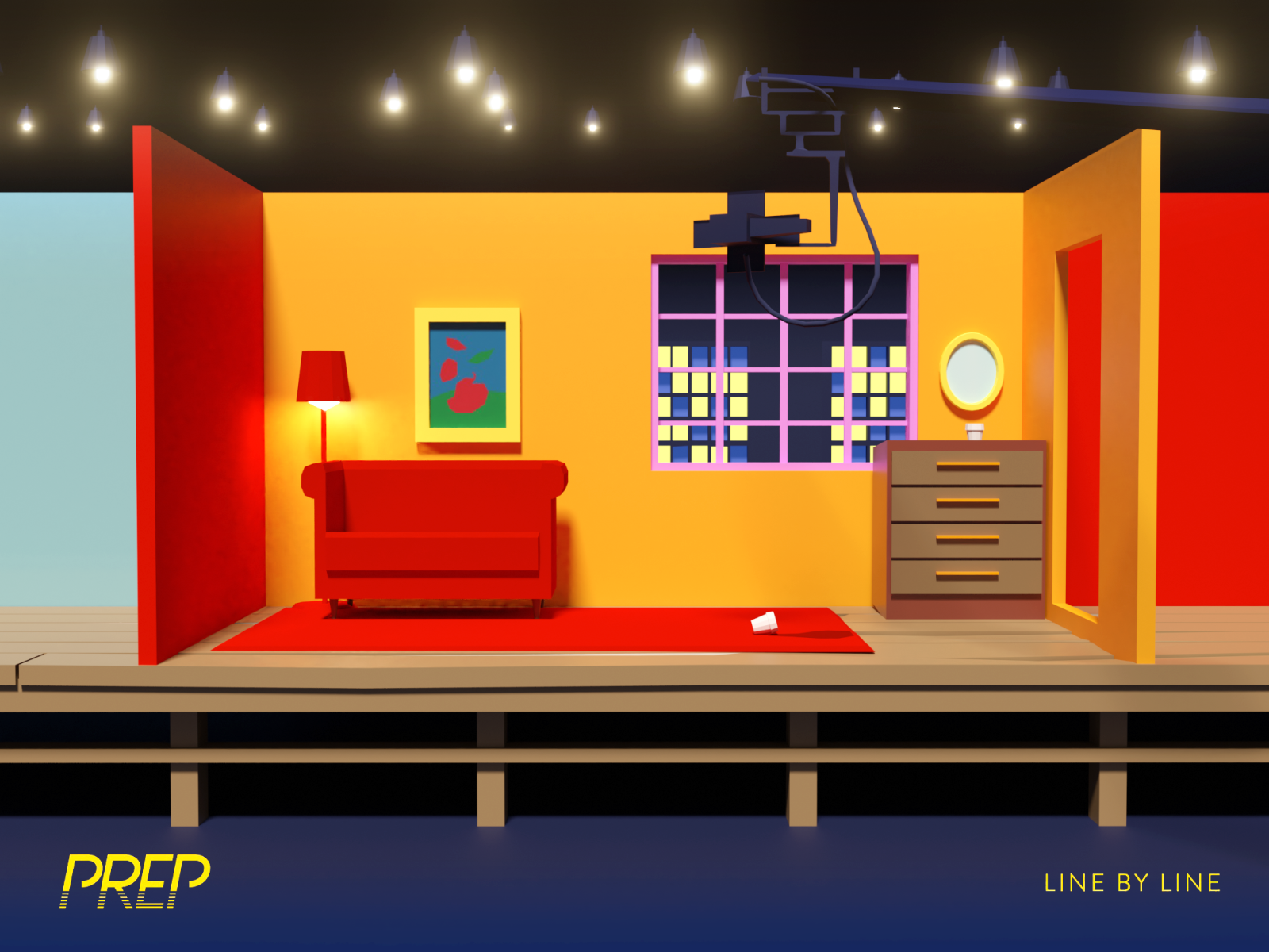 PREP - Line by Line Album cover 3dfanart by Minyoung Lee on Dribbble