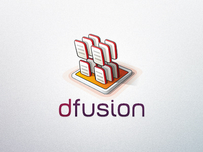 Dfusion logo by Philippe Mignotte on Dribbble