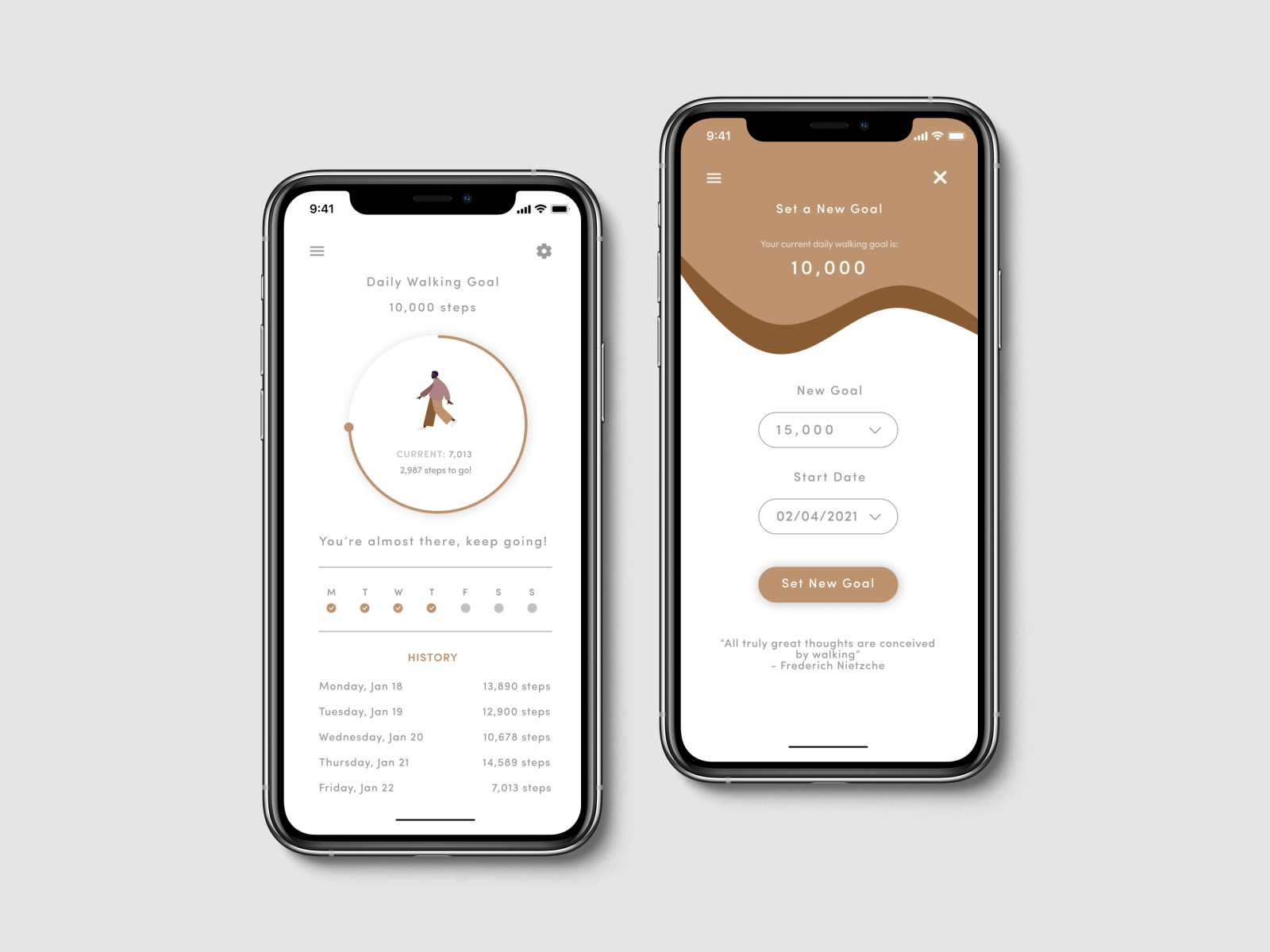Daily UI 007 Settings Frame by Amanda Sim on Dribbble