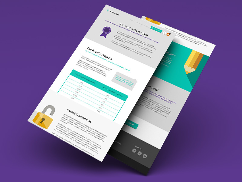 Royalty Program by Purple Bunny on Dribbble