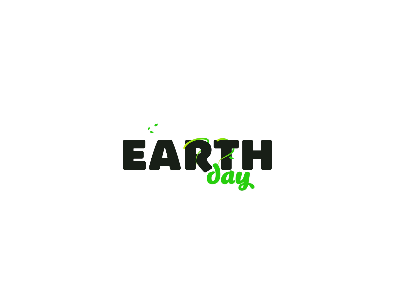 Earth Day text animation by Yuri Korshunov on Dribbble