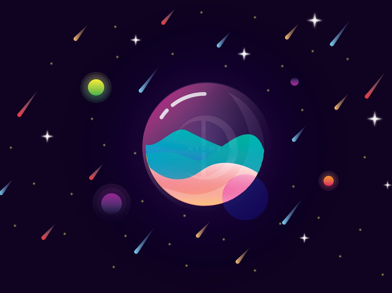 PLANET by Nindy Dorothy on Dribbble