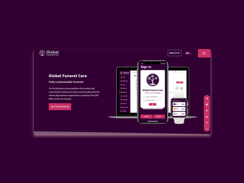 Landing page by Aleks Sucho on Dribbble