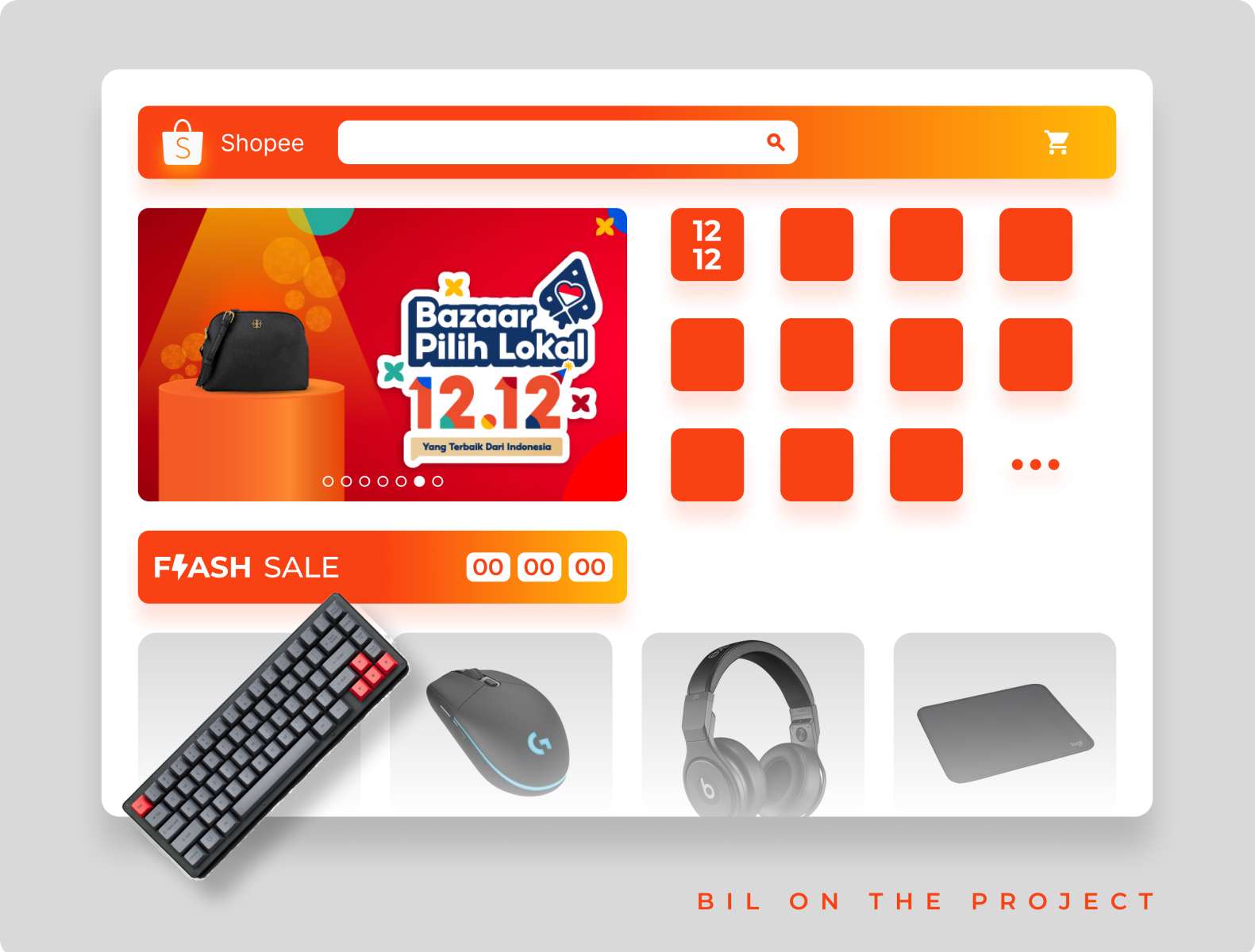 Shopee Web UI Redesign by Muhammad Nabil on Dribbble
