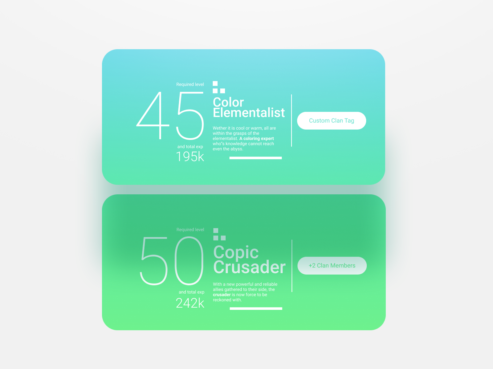 Ranks Card by Nabil on Dribbble