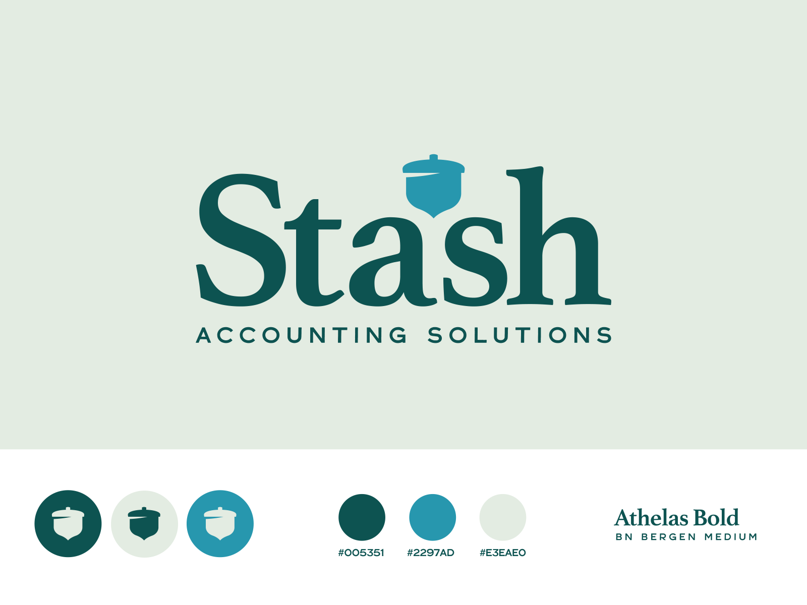 Logo Design for Stash Accounting Solutions by Nicole Anguish on Dribbble