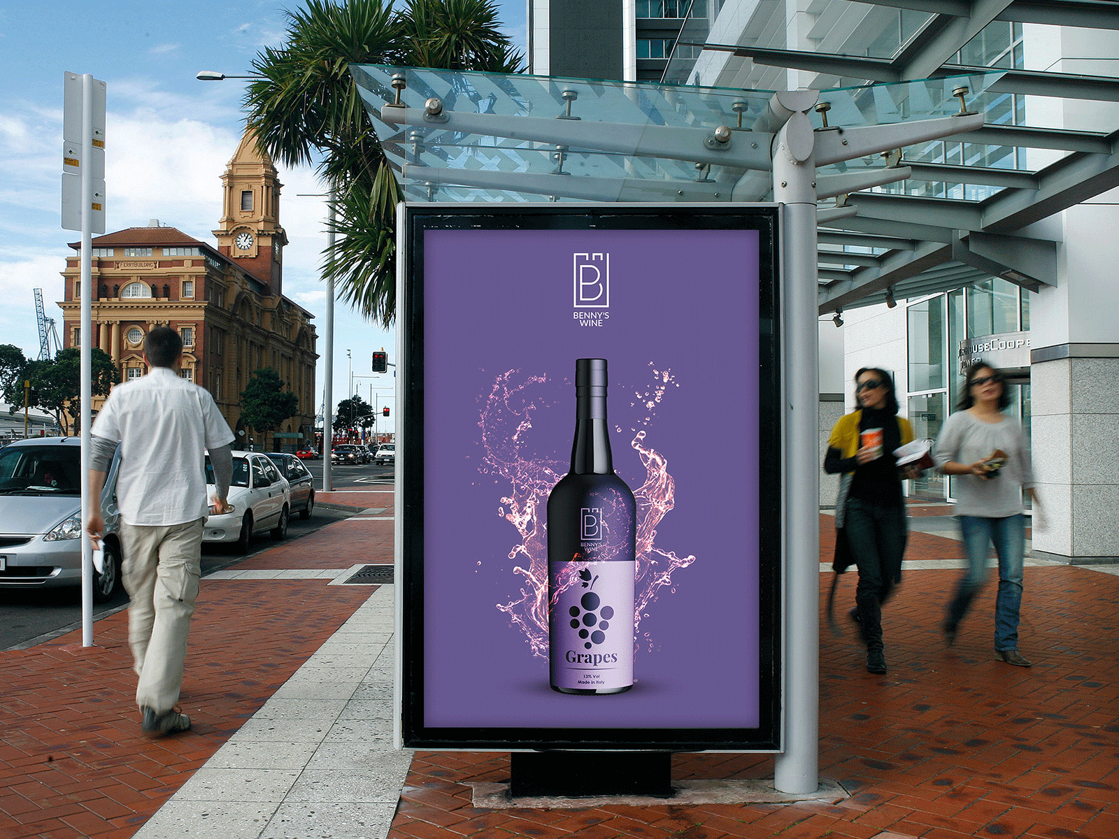 Benny s Wine Branding By Pasindu De Silva On Dribbble