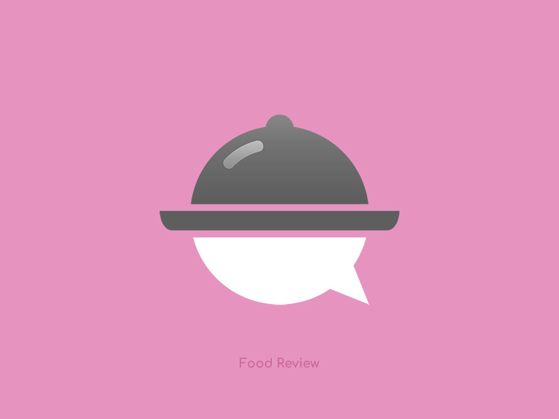Food Review website/app logo design by Erfan Karchani on Dribbble