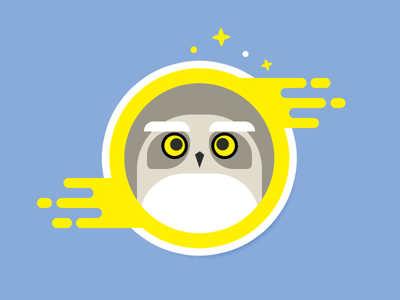 Owl by Yitian on Dribbble