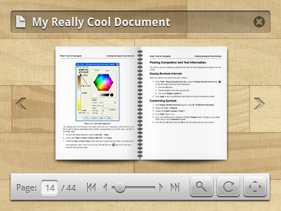 Simple Viewer UI by Mike Donovan on Dribbble