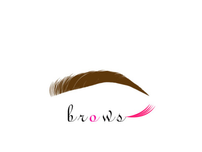 eyebrow logo by ismi_creations on Dribbble